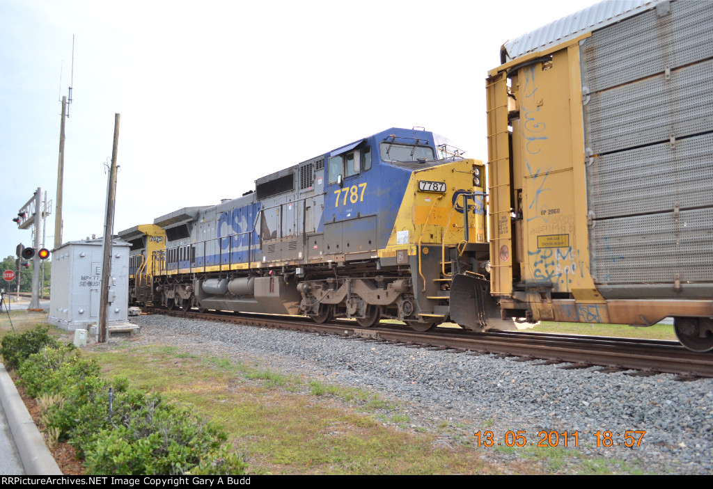 CSX CW40-8 7787
